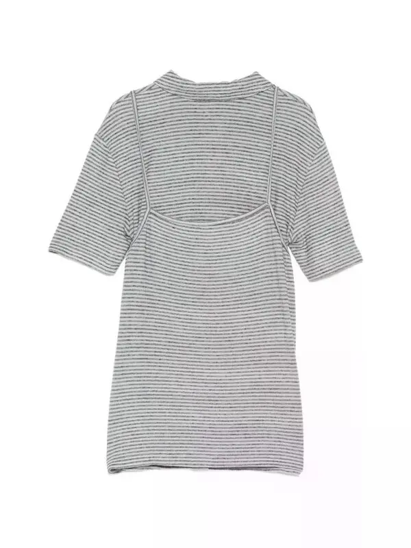 PUSHBUTTON Layered Horizontal-stripe Polo