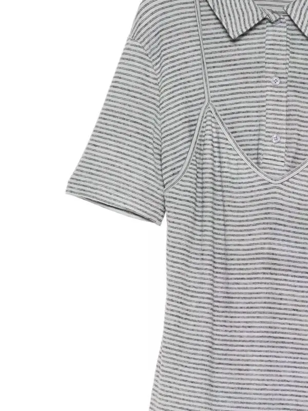 PUSHBUTTON Layered Horizontal-stripe Polo