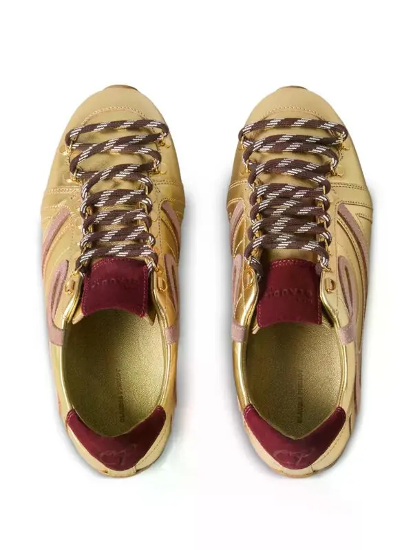 Claudie Pierlot Swing" Metallic Trainers