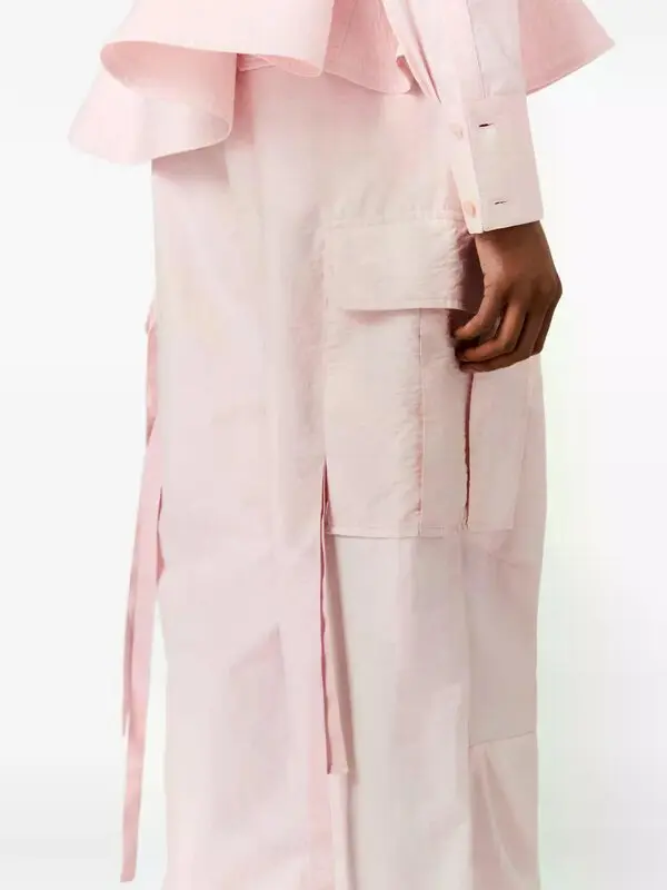 Stella McCartney Ribbon-trimmed Cargo Pants