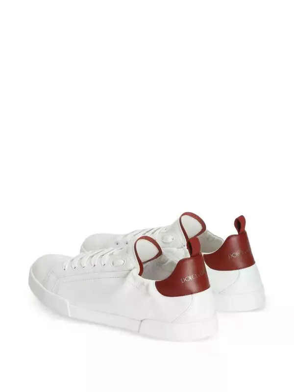 Dolce & Gabbana Portofino Calfskin Sneakers