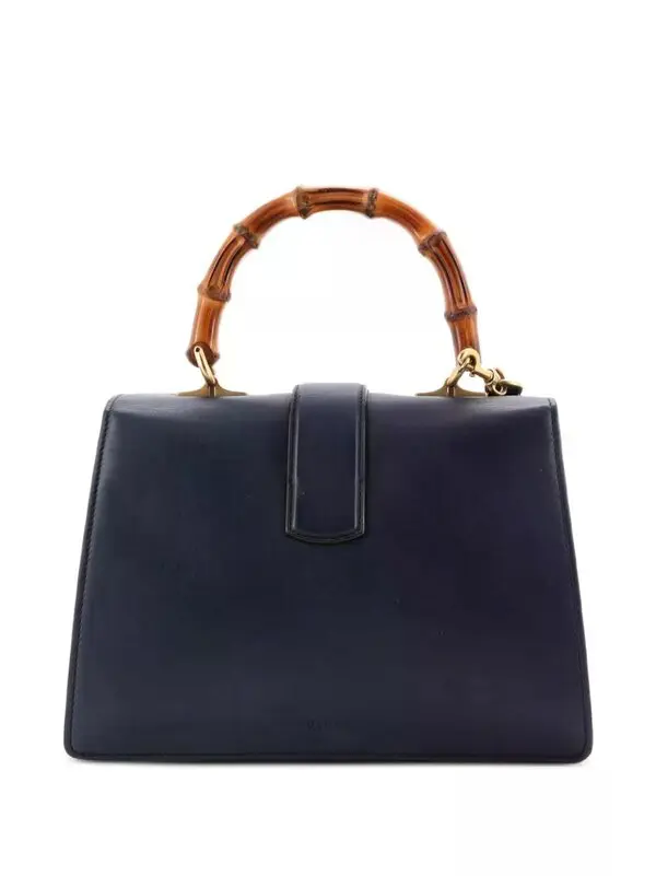 Gucci Dionysus Bamboo Top Handle Bag Colorblock Leather Medium Satchel