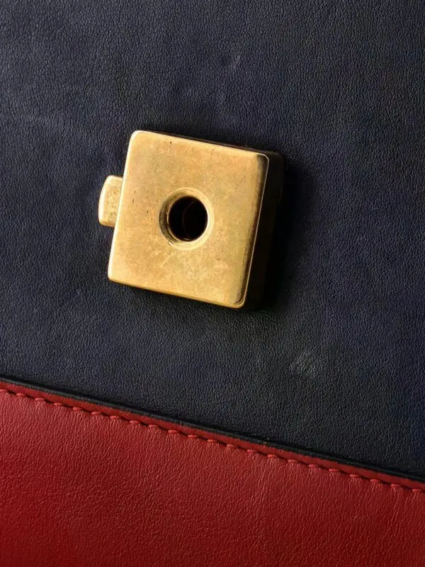 Gucci Dionysus Bamboo Top Handle Bag Colorblock Leather Medium Satchel