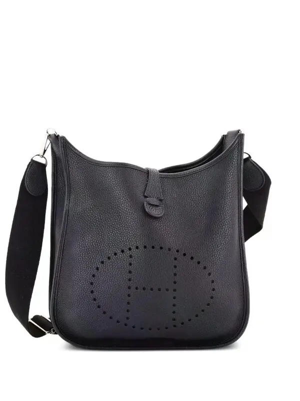 Hermès Evelyne Gen Iii Clemence Pm Crossbody Bag - Black