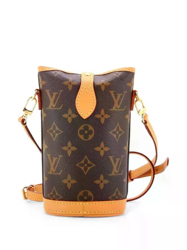 LOUIS VUITTON Monogram Canvas Fold Me Pouch Crossbody Bag - Brown