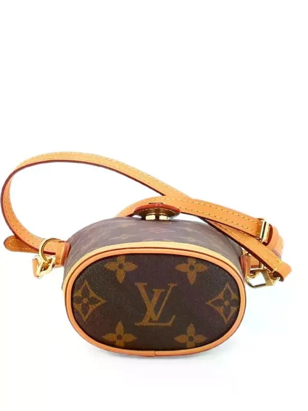 LOUIS VUITTON Monogram Canvas Fold Me Pouch Crossbody Bag - Brown