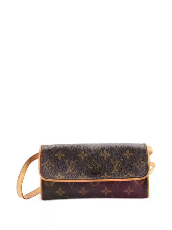 LOUIS VUITTON Twin Handbag Monogram Canvas Pm