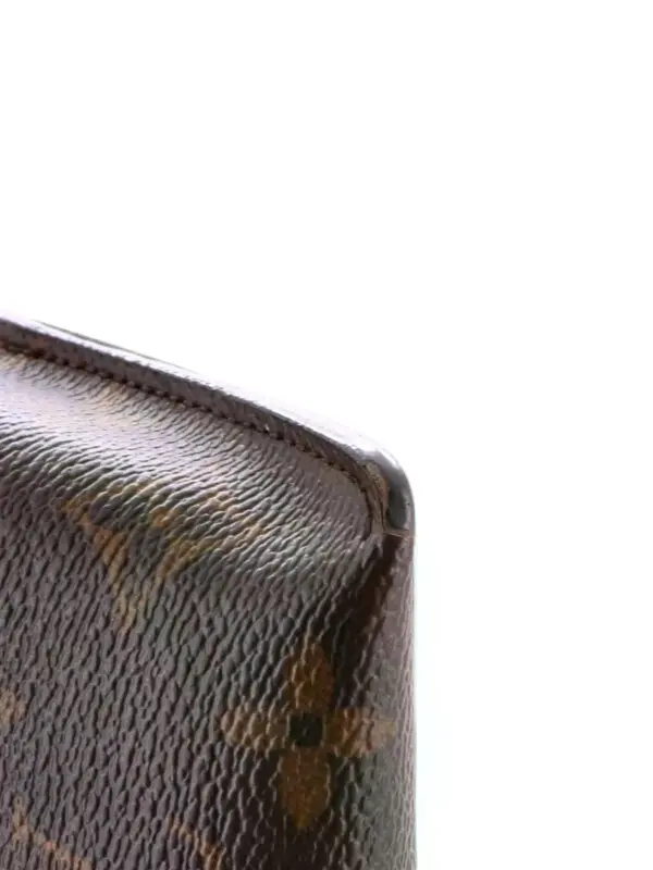 LOUIS VUITTON Monogram Canvas And Leather Padlock On Strap Crossbody Bag