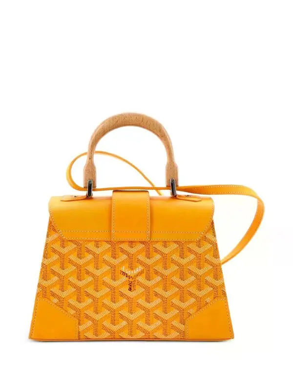 Goyard Structured Saigon Top Handle Bag - Yellow