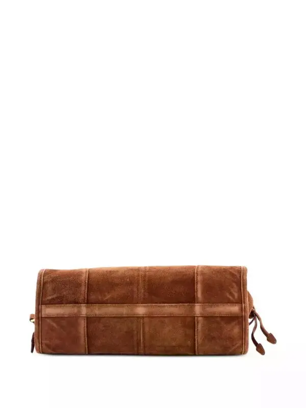 Prada Suede Shoulder Bag - Brown