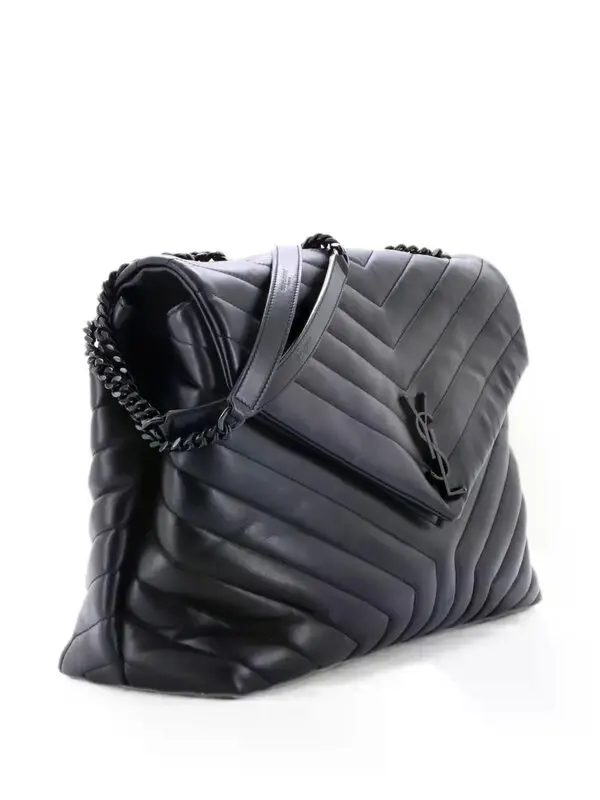 Saint Laurent Loulou Matelassé Chevron Leather Shoulder Bag