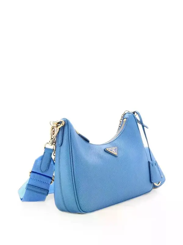 Prada Re-edition 2005 Shoulder Bag Saffiano Leather - Blue