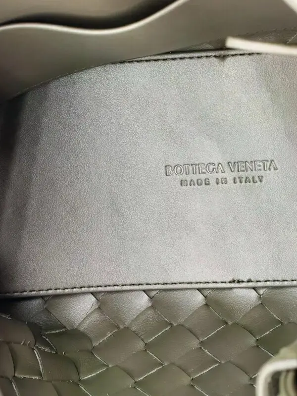Bottega Veneta Andiamo Top Handle Bag Intrecciato Suede Small Satchel