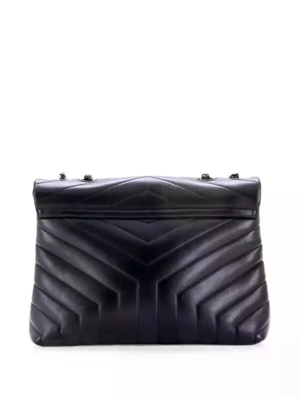 Saint Laurent Loulou Matelasse Chevron Leather Medium Shoulder Bag