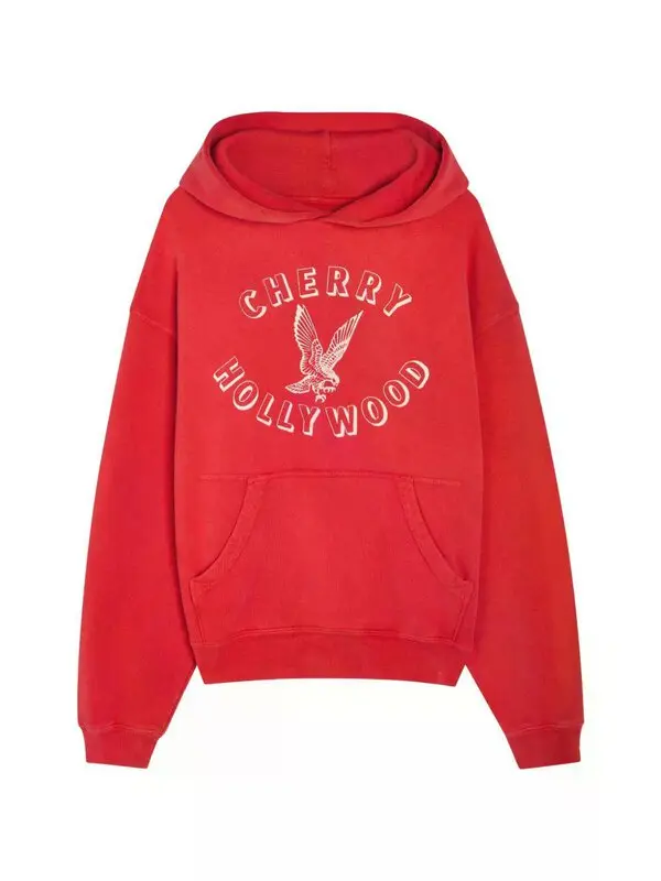 CHERRY LA Hollywood Logo-print Hoodie