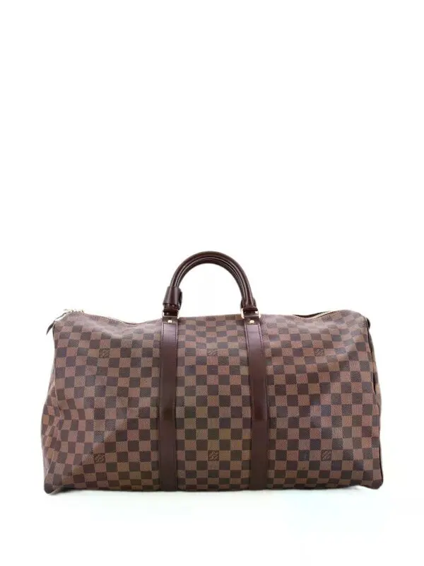 LOUIS VUITTON Keepall Bag Damier 50 Travel Bag