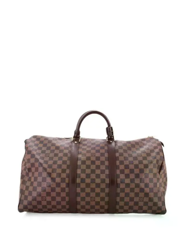 LOUIS VUITTON Keepall Bag Damier 50 Travel Bag