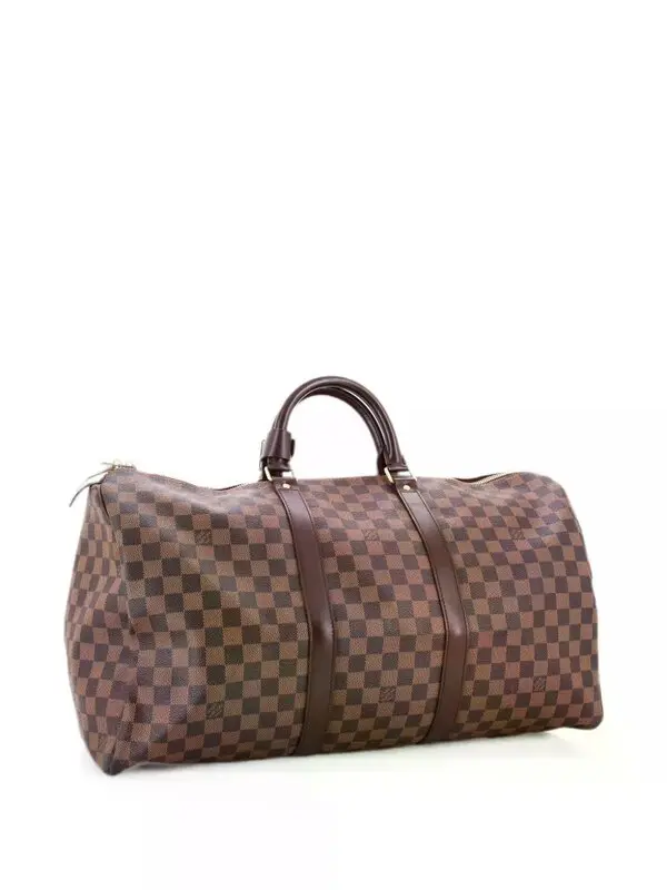 LOUIS VUITTON Keepall Bag Damier 50 Travel Bag