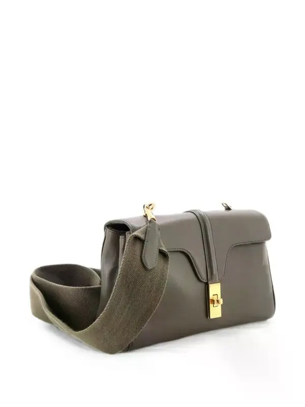 Celine Soft 16 Bag Smooth Calfskin Shoulder Bag - Green