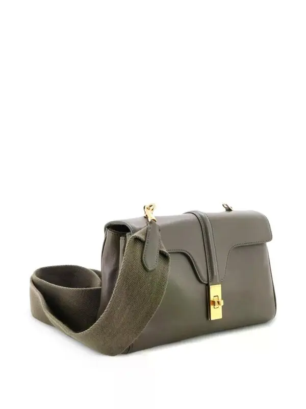 Celine Soft 16 Bag Smooth Calfskin Shoulder Bag - Green