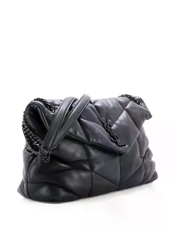 Saint Laurent Loulou Puffer Quilted Leather Medium Shoulder Bag
