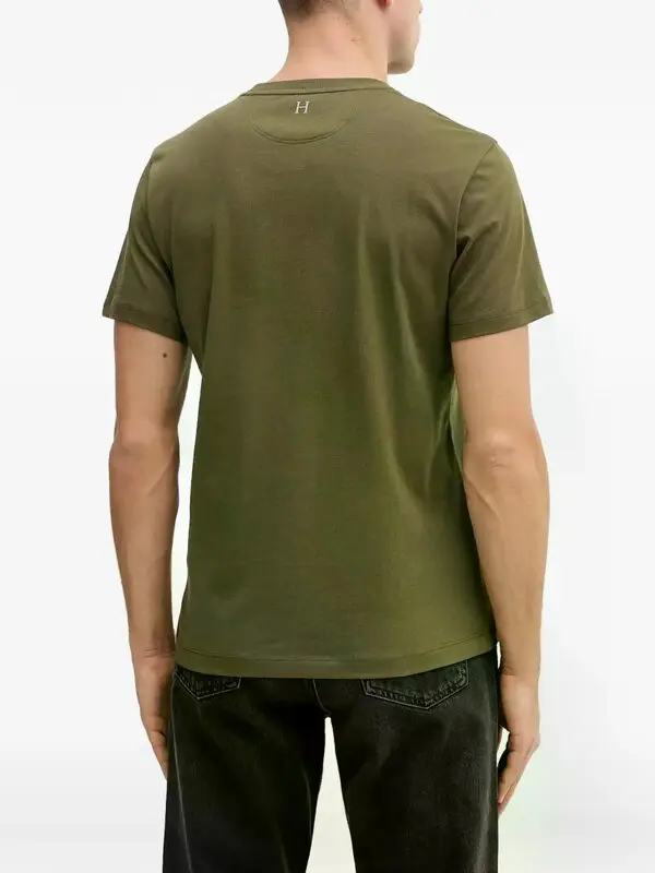 HACKETT LONDON Logo-detail Crew-neck T-shirt
