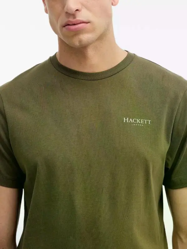 HACKETT LONDON Logo-detail Crew-neck T-shirt