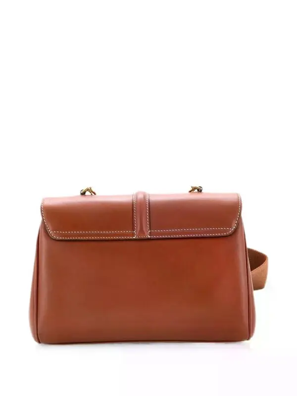 Celine Soft 16 Bag Smooth Calfskin Shoulder Bag - Brown