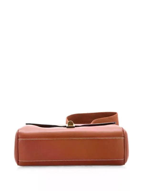 Celine Soft 16 Bag Smooth Calfskin Shoulder Bag - Brown