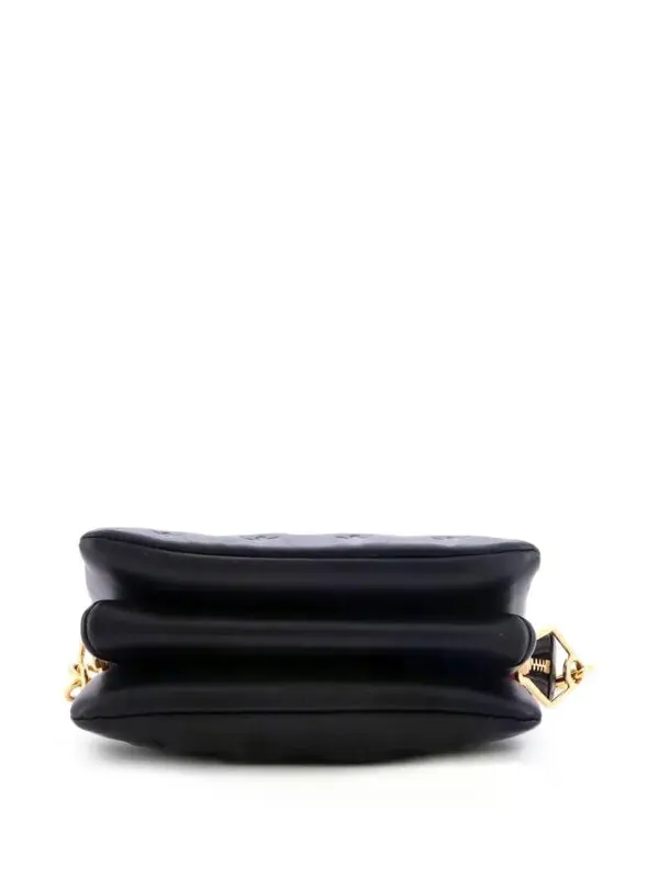 LOUIS VUITTON Coussin Bb Monogram Embossed Lambskin Crossbody Bag