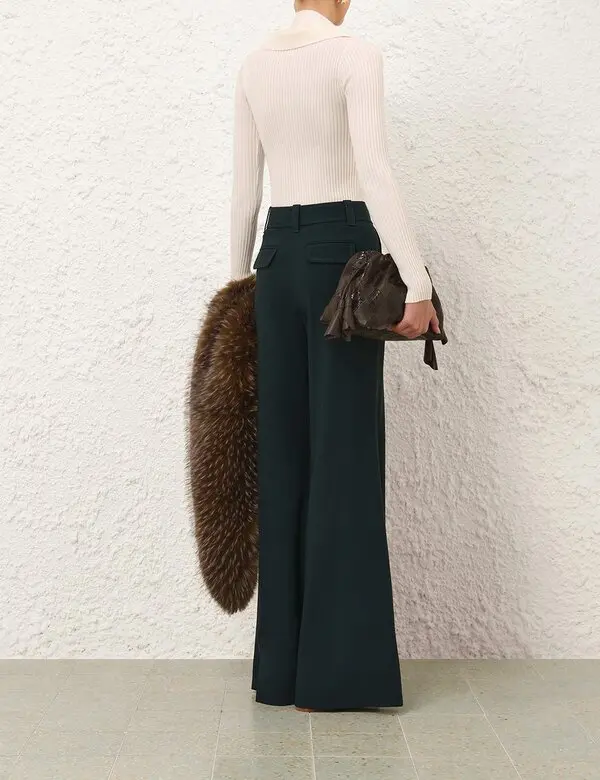 Zimmermann Valiant Merino Scarf Top