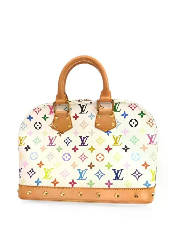 LOUIS VUITTON Monogram Multicolor Alma Tote Bag - Neutrals