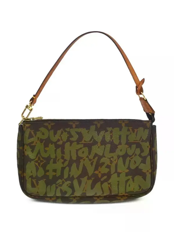 LOUIS VUITTON Graffiti Pochette Tote Bag
