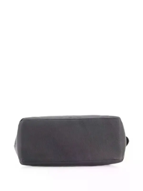 LOUIS VUITTON Petit Palais Handbag Monogram Empreinte Giant Satchel - Black