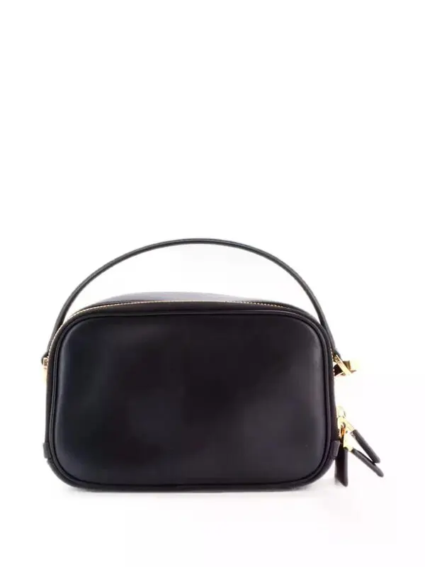 Prada Odette Top Handle Bag Leather Mini Crossbody Bag