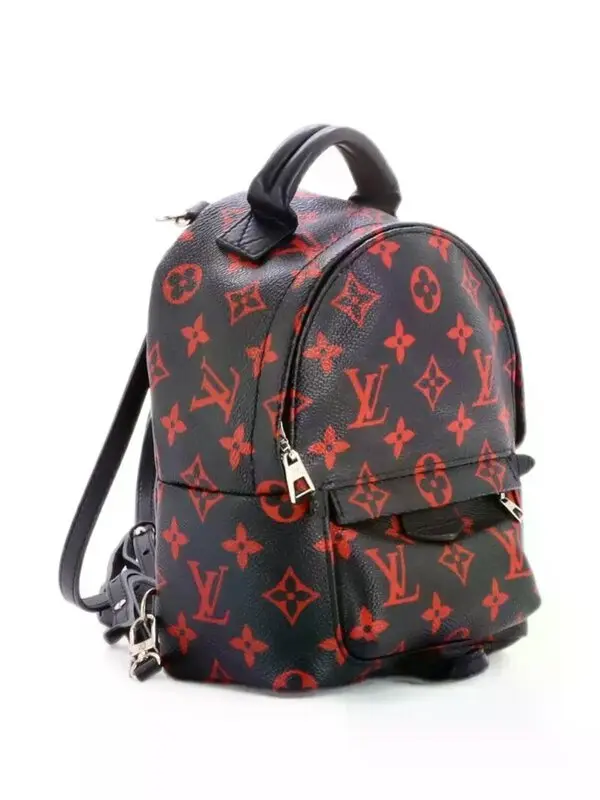LOUIS VUITTON Palm Springs Limited Edition Monogram Infrarouge Mini Backpack