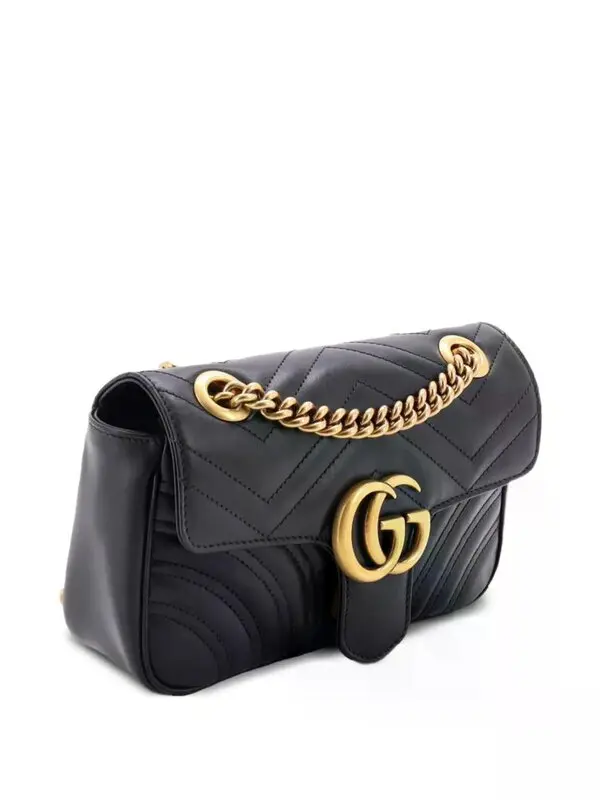 Gucci Gg Marmont Matelassé Leather Small Crossbody Bag