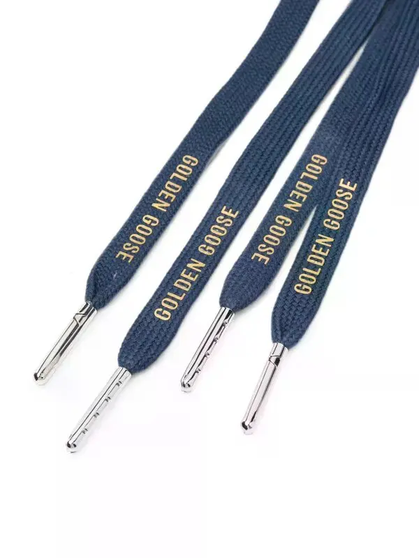 GOLDEN GOOSE Logo-print Laces
