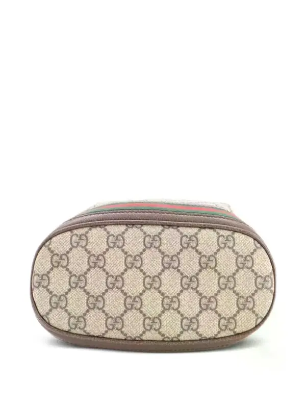 Gucci Ophidia Gg Coated Canvas Small Bucket Bag