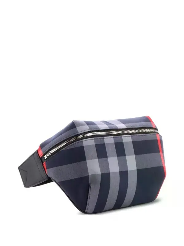 Burberry Sonny House Check Canvas Belt Bag - Black