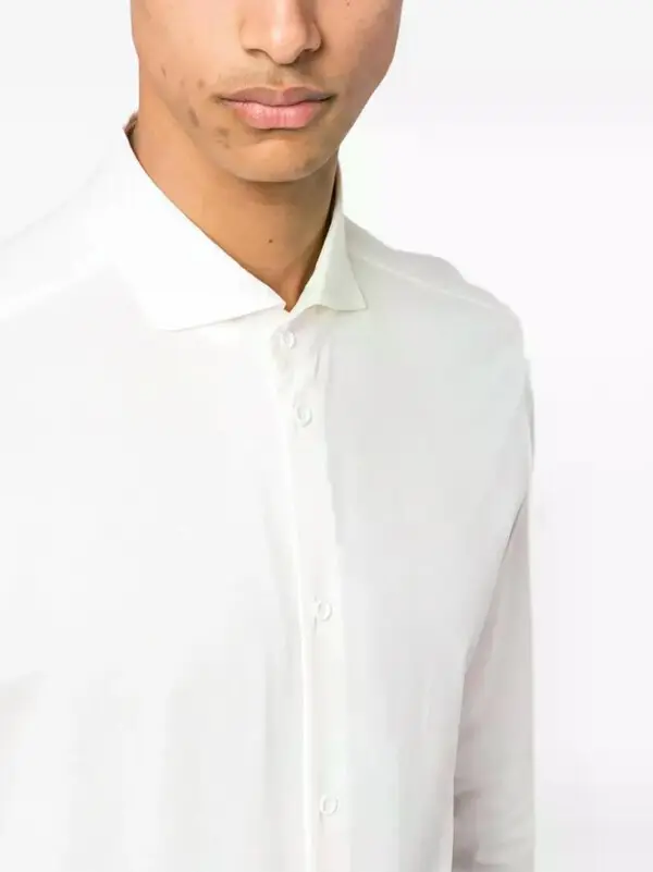 ROBERTO COLLINA Button-down Long-sleeve Shirt