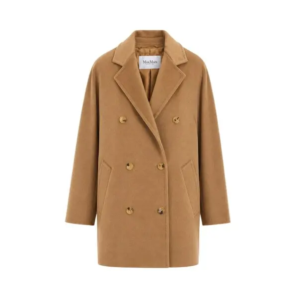 Max Mara Rebus Icon Short Coat - Cream