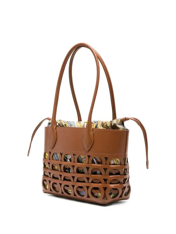 FERRAGAMO Gancini Laser Tote Bag