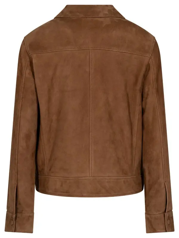 YVES SALOMON Suede Jacket