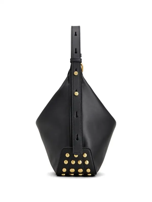 TOD'S Metal Dots Leather Mini Bag - Black