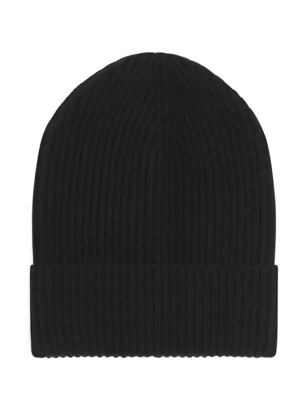 Dolce & Gabbana Knitted Wool And Cashmere Hat - Black