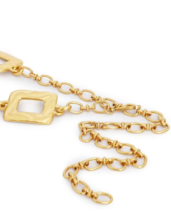 Zimmermann Alight Square Chain Belt - Gold