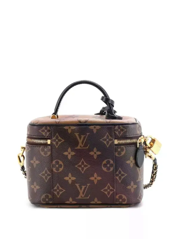 LOUIS VUITTON Reverse Monogram Canvas Pm Satchel