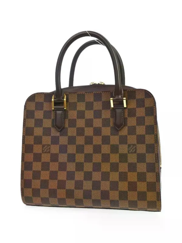 LOUIS VUITTON 2002 Triana Damier Tote Bag