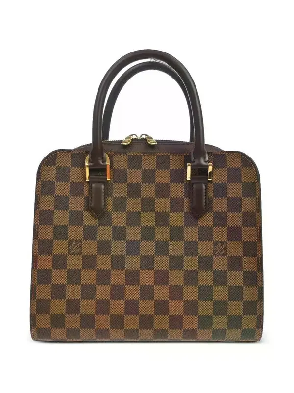 LOUIS VUITTON 2002 Triana Damier Tote Bag